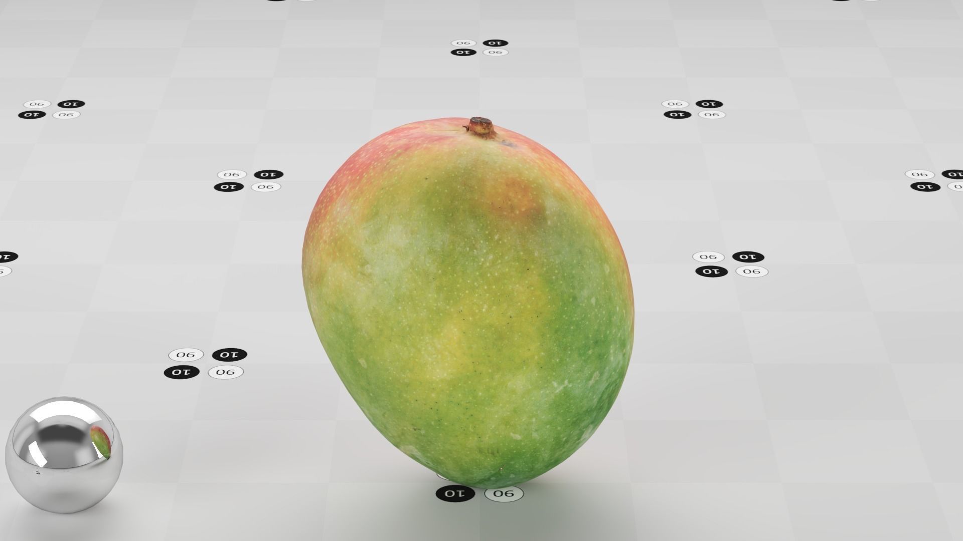 3D model Mango - Photogrammetry Scan VR / AR / low-poly | CGTrader