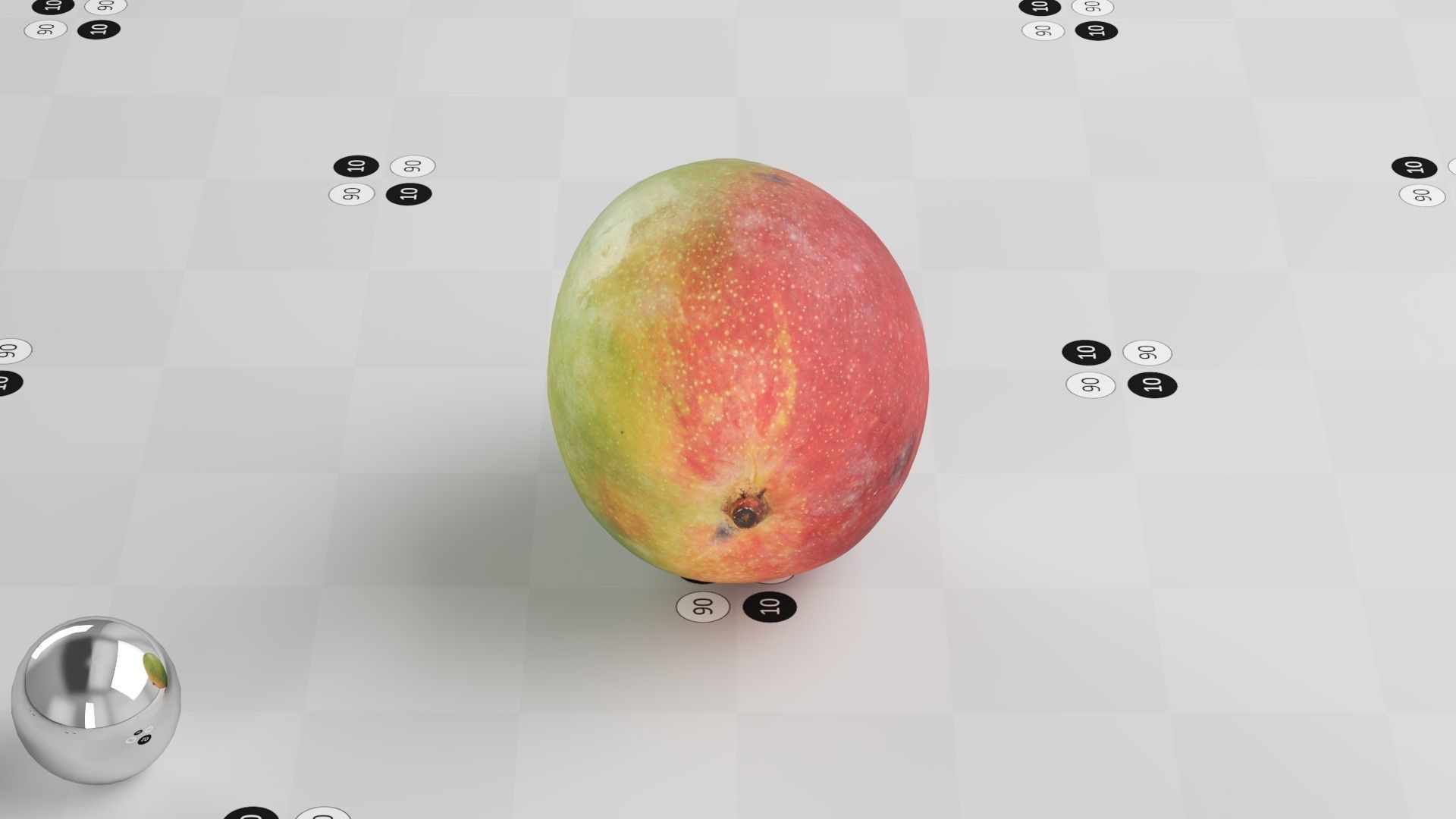 3D model Mango - Photogrammetry Scan VR / AR / low-poly | CGTrader