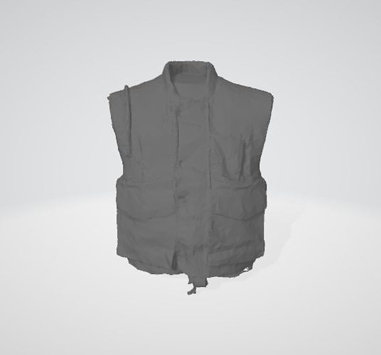 Vietnam War USMC M1955 Flak Vest 3D model 3D printable | CGTrader