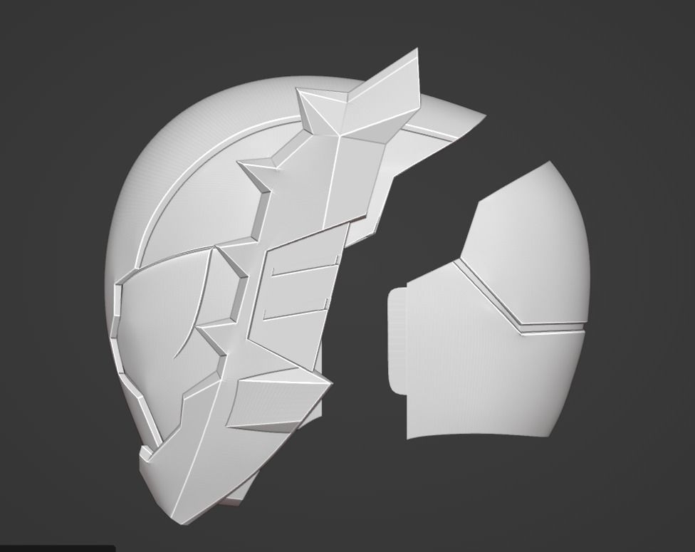 Kamen Rider Rogue 3D printable Cosplay Helmet 3D model 3D printable ...