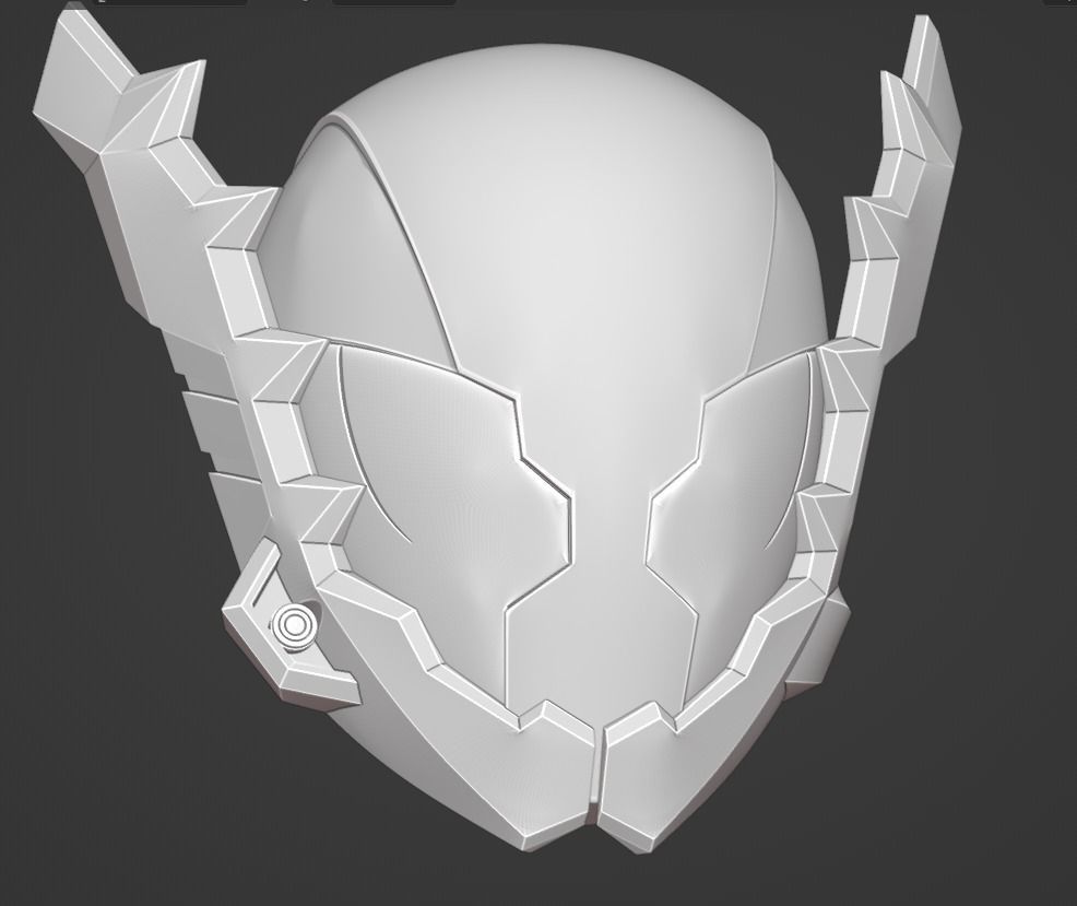 Kamen Rider Rogue 3D printable Cosplay Helmet 3D model 3D printable ...