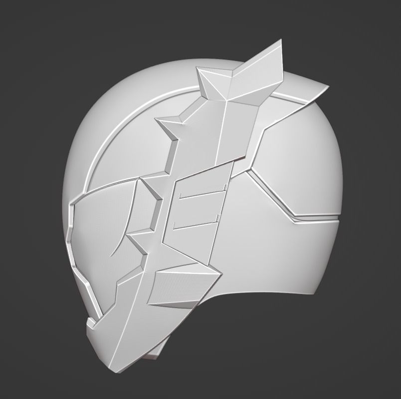 Kamen Rider Rogue 3D printable Cosplay Helmet 3D model 3D printable ...