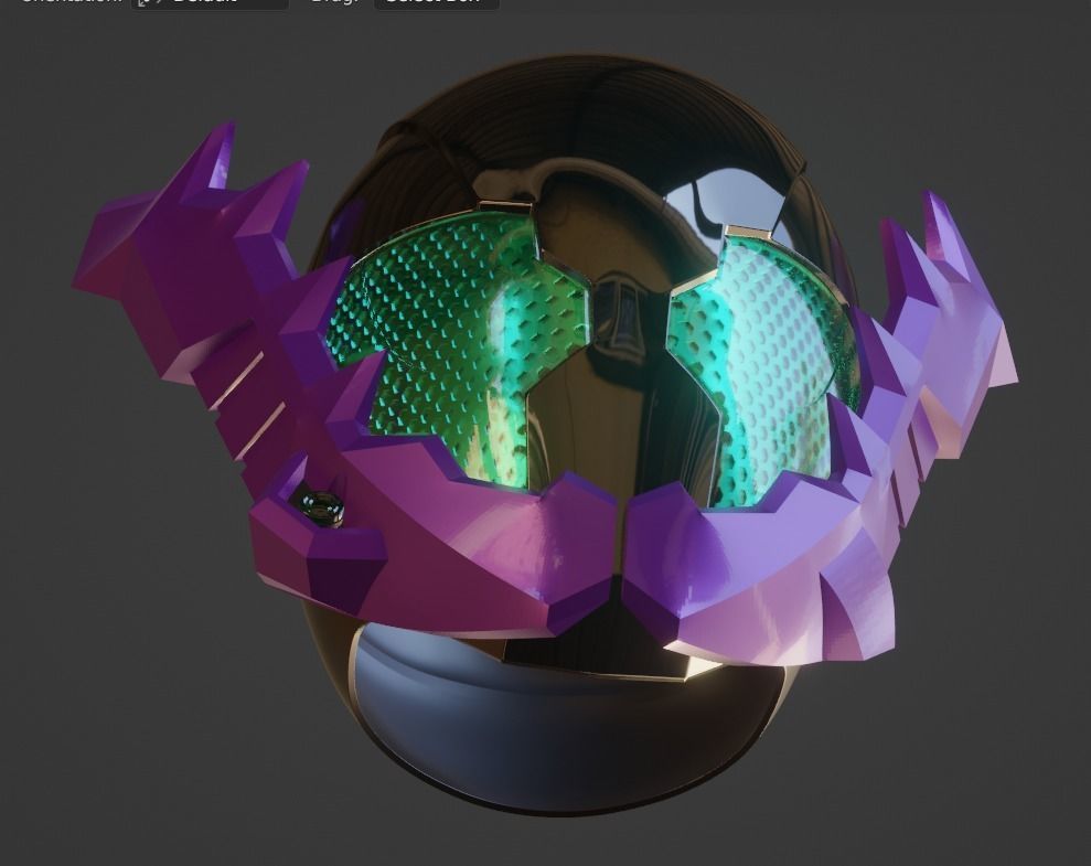 Kamen Rider Rogue 3D printable Cosplay Helmet 3D model 3D printable ...