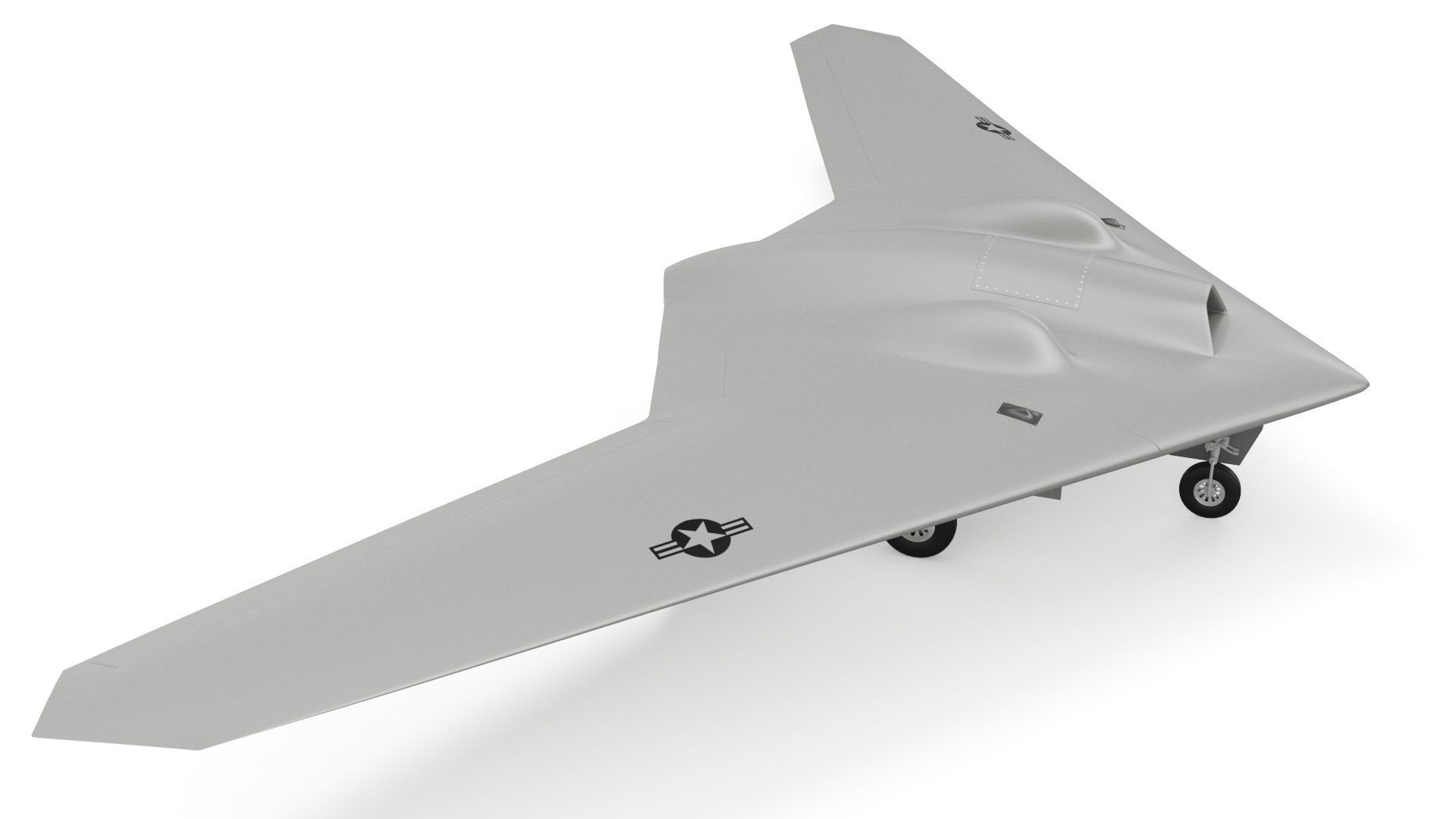 Lockheed Martin RQ-170 Sentinel UAV Drone US Version 3D model | CGTrader