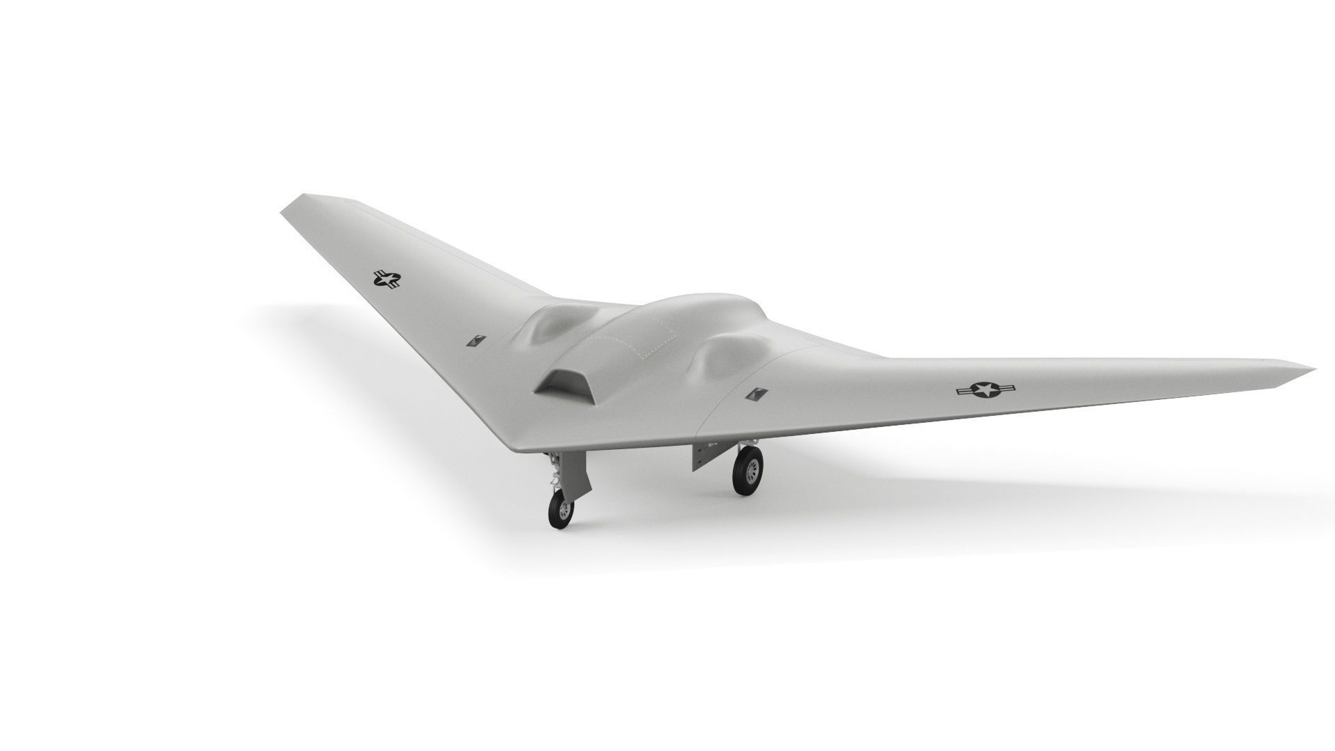 Lockheed Martin RQ-170 Sentinel UAV Drone US Version 3D model | CGTrader