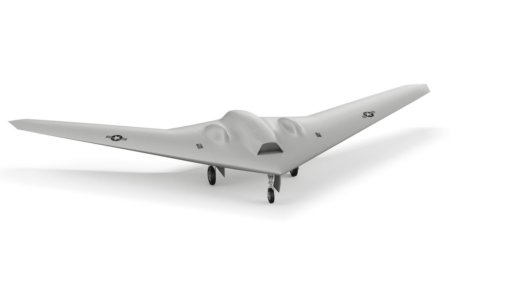 Lockheed Martin RQ-170 Sentinel UAV Drone US Version 3D model | CGTrader