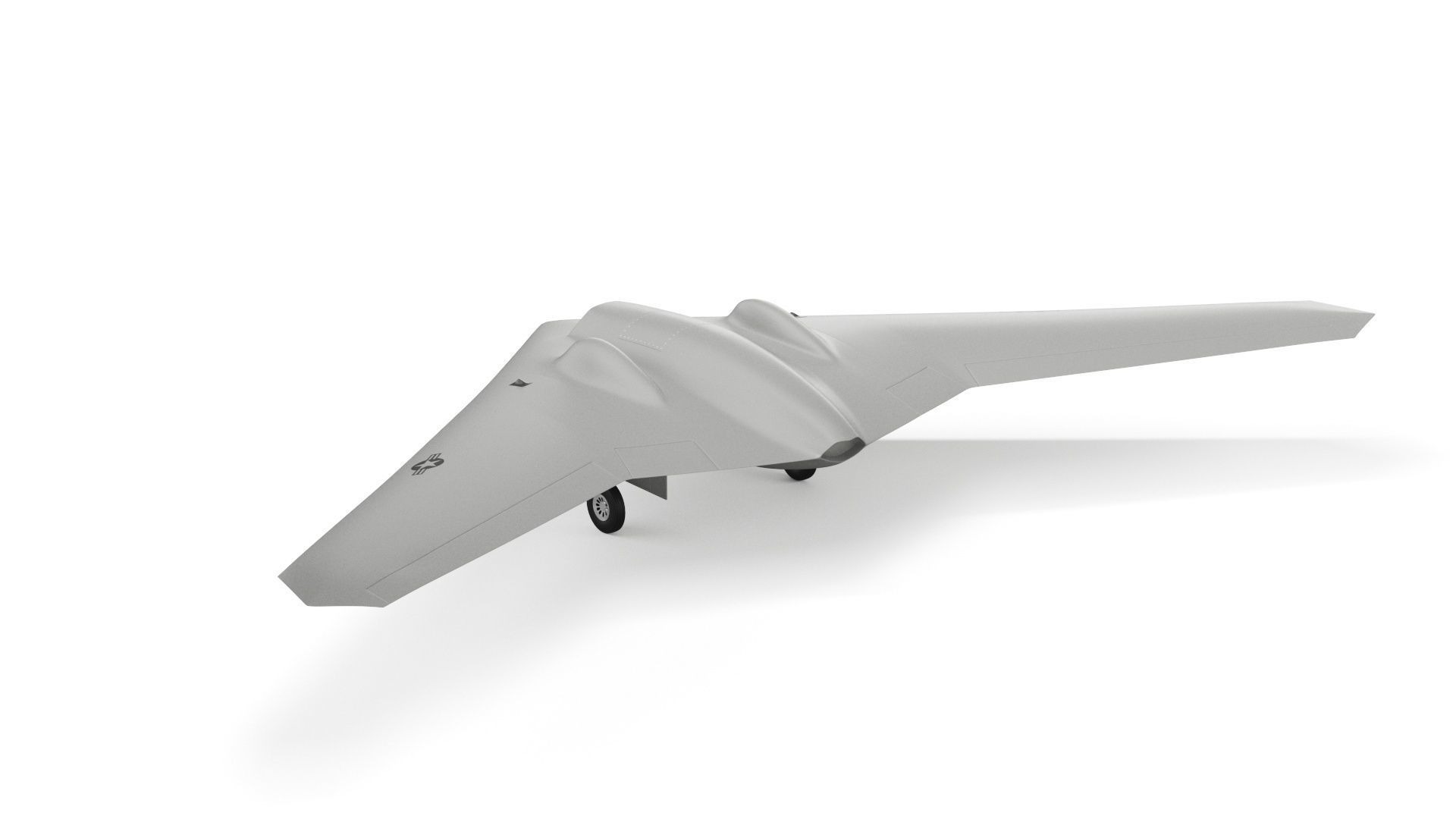 Lockheed Martin RQ-170 Sentinel UAV Drone US Version 3D model | CGTrader