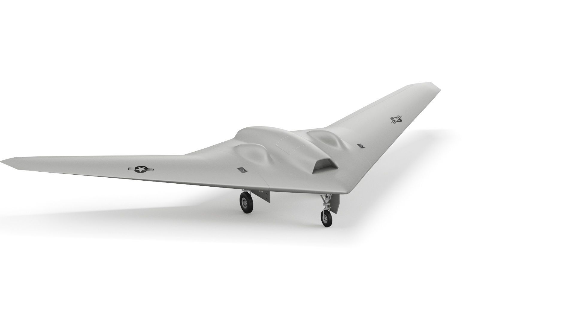 Lockheed Martin RQ-170 Sentinel UAV Drone US Version 3D model | CGTrader