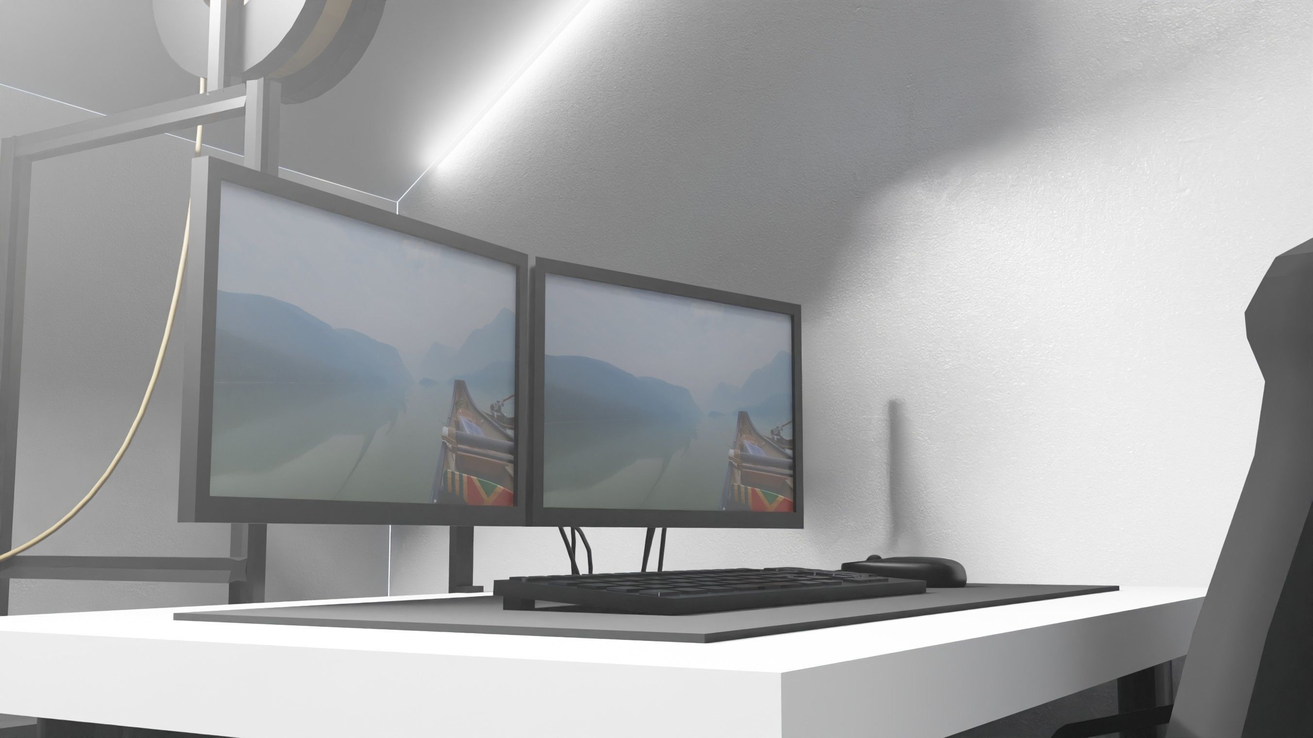 Attic Render 3D model animated | CGTrader