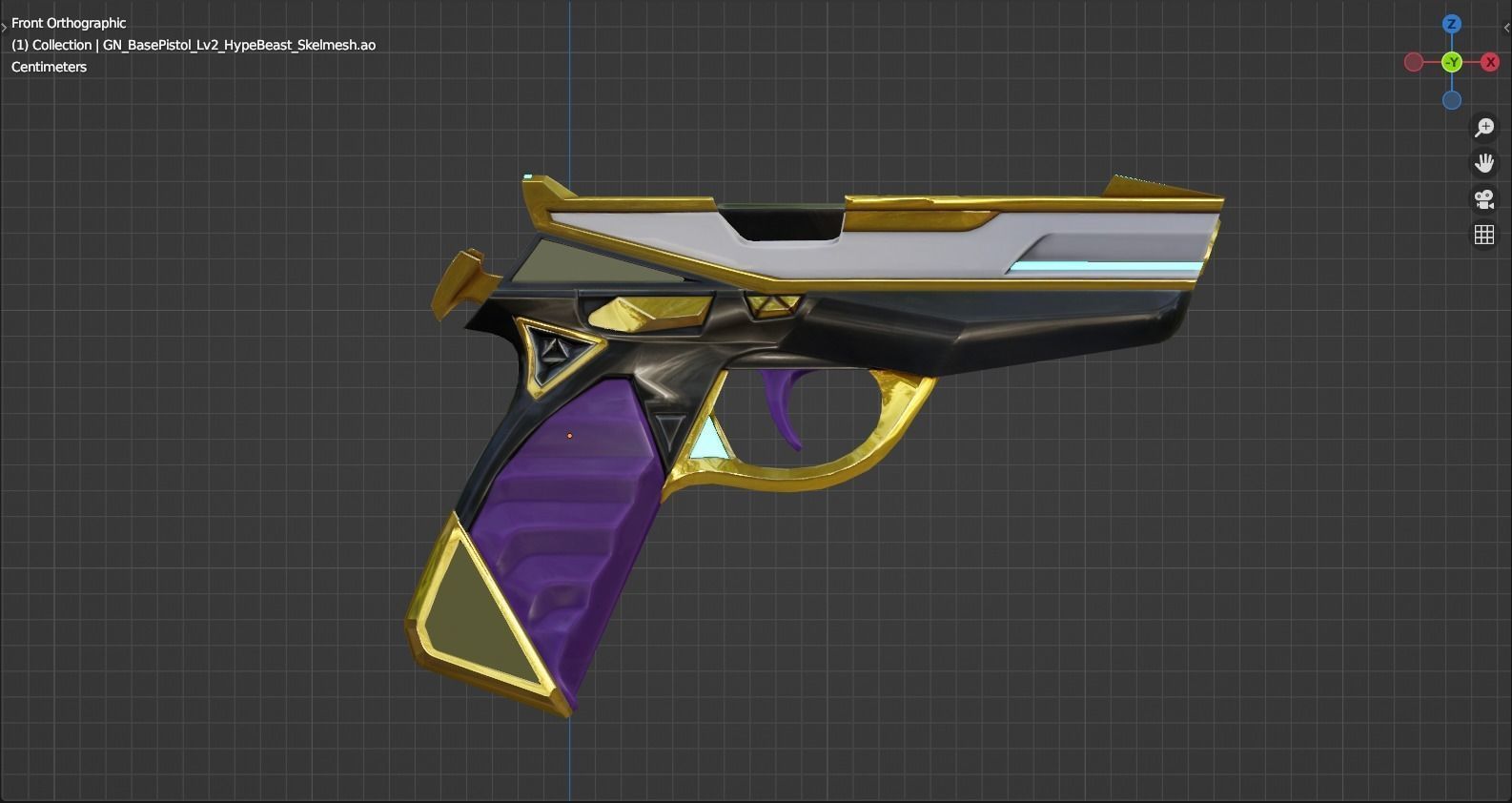 VALORANT PRIME CLASSIC 3D model 3D printable | CGTrader