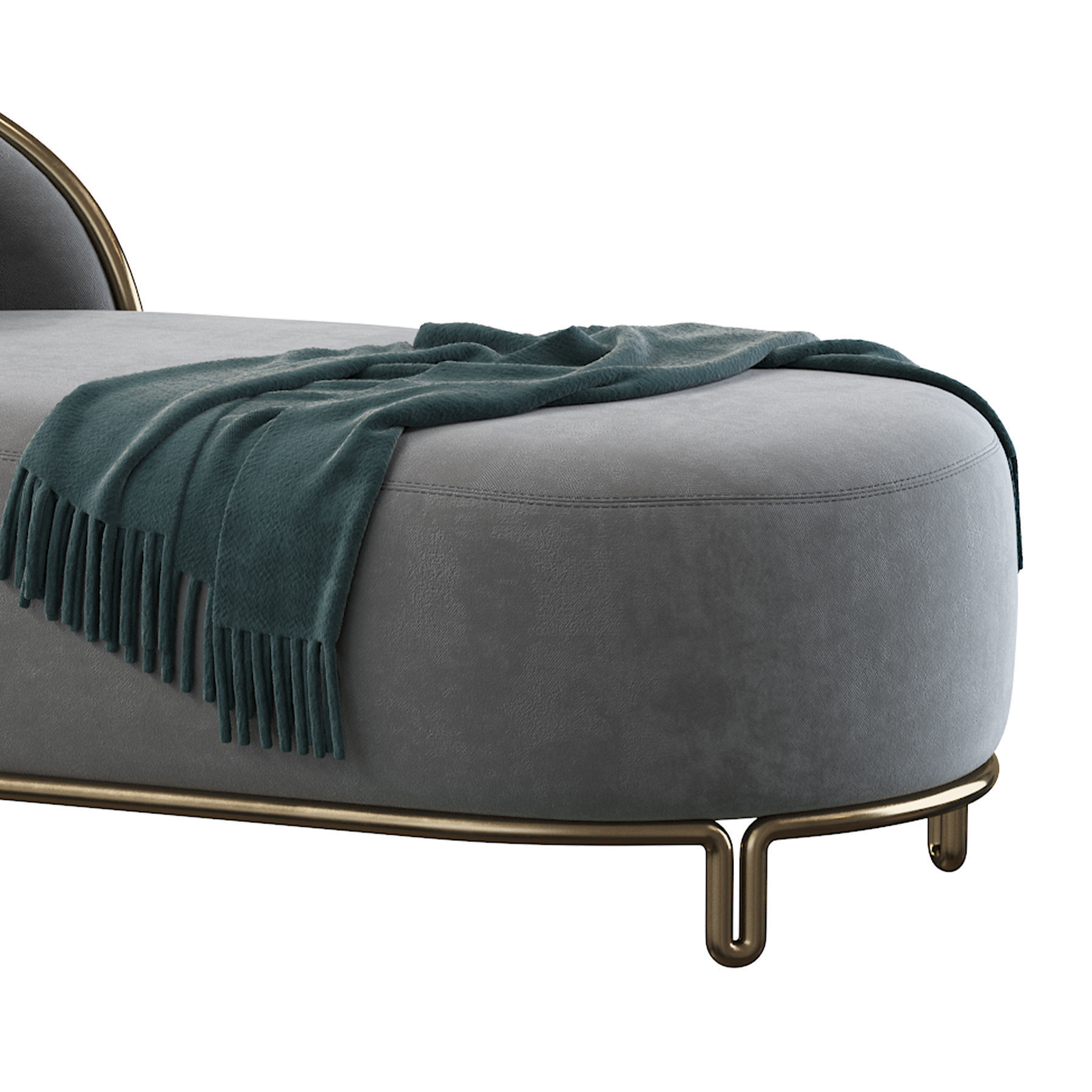 Clan Milano World PIPE Chaise lounge 3D model | CGTrader