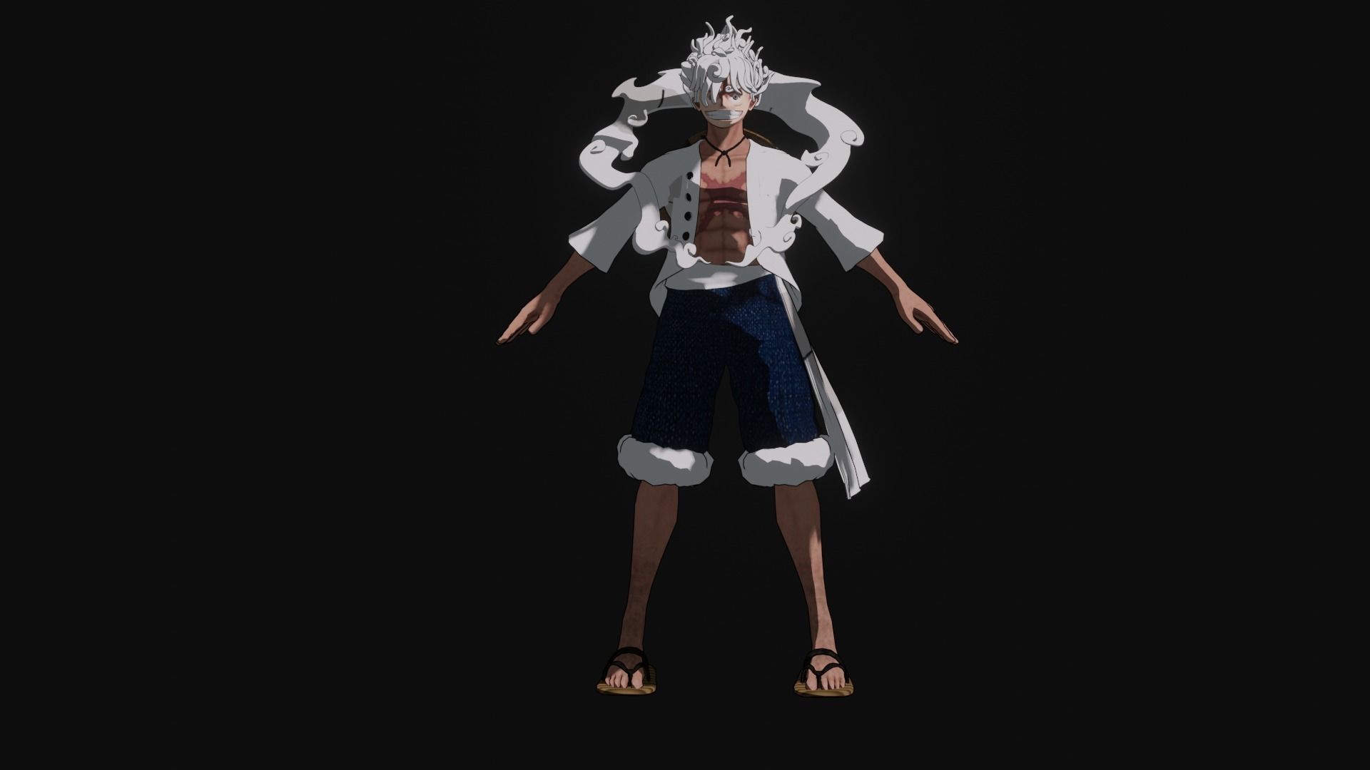 3D model luffy VR / AR / low-poly | CGTrader