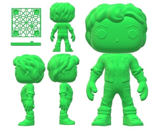 3D Print Model Funko Aliens Ripley Funko Colonial Marine USCM 3D model ...