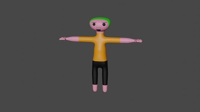 character 3D model | CGTrader