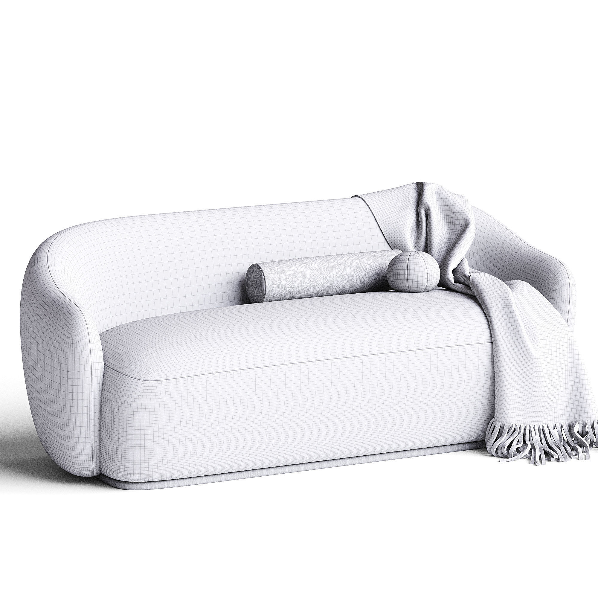 3D model Fogia Barba SOFA VR / AR / low-poly | CGTrader