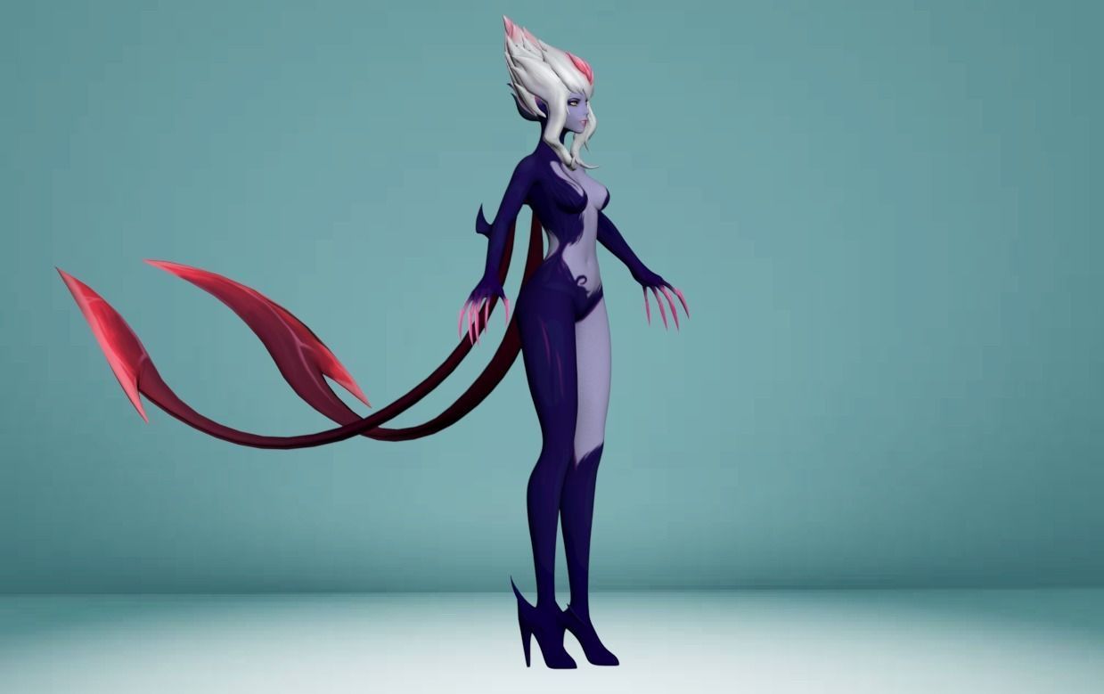 3D model Evelynn League Of Legends VR / AR / low-poly | CGTrader