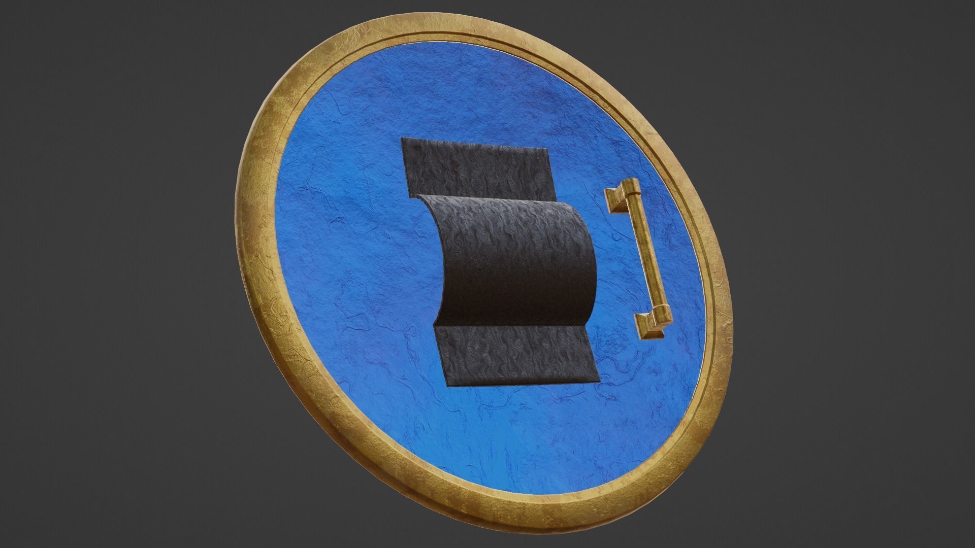 Ancient Greek City State Shield - Athens 3D model | CGTrader