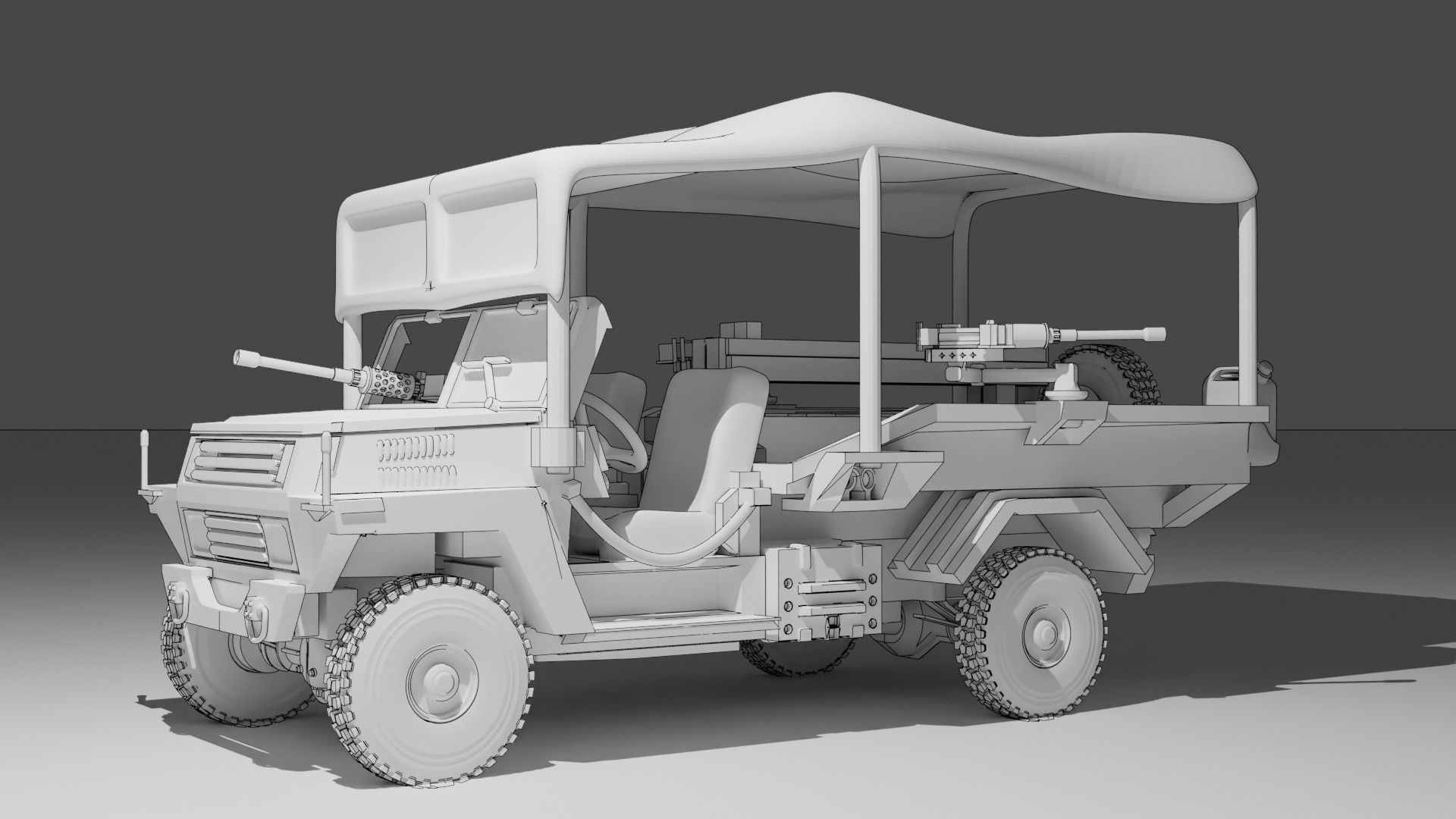 M462 Abir IDF Patrol Vehicle 3D model 3D printable | CGTrader