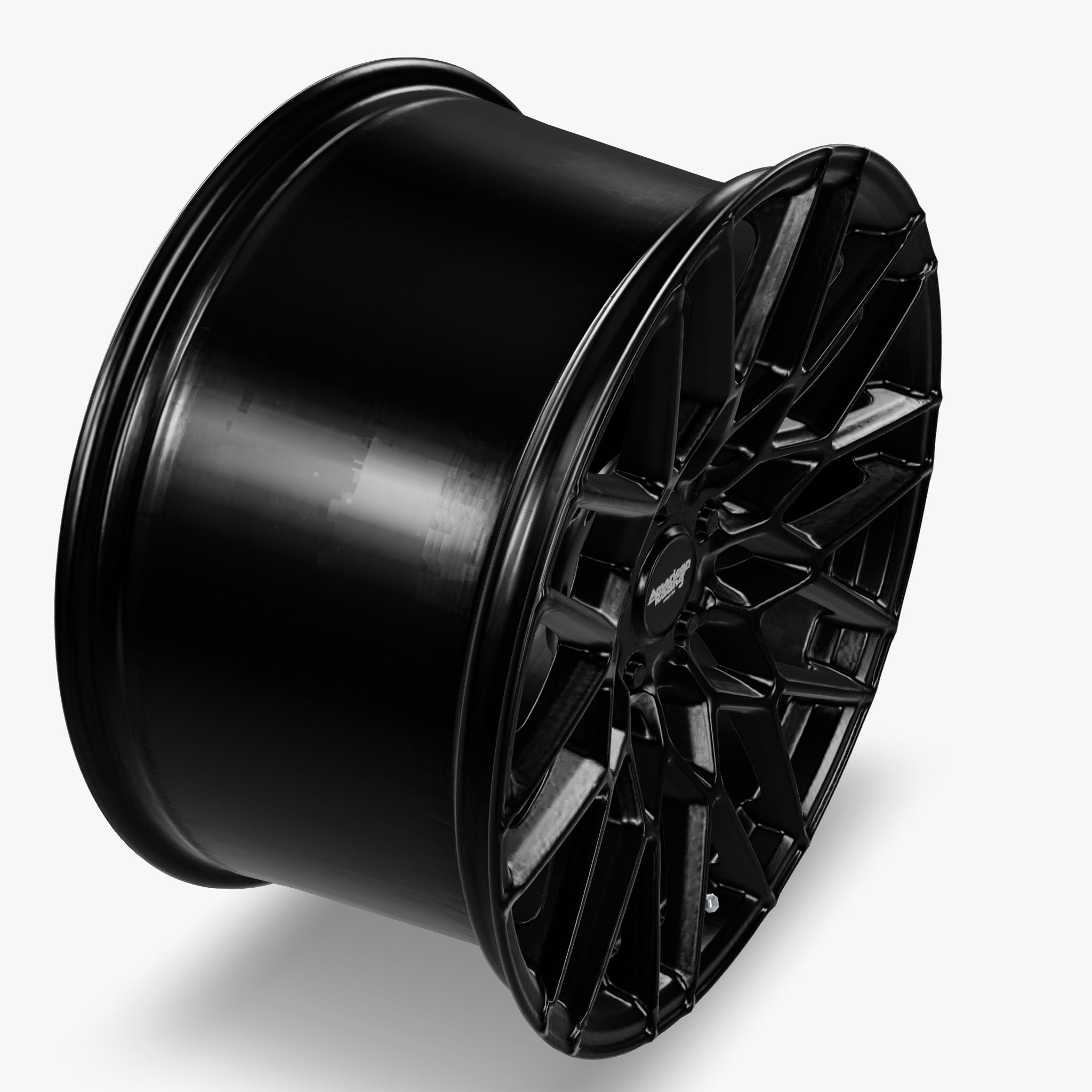 3D model American Racing AR924 Crossfire Wheel Satin Black VR / AR ...