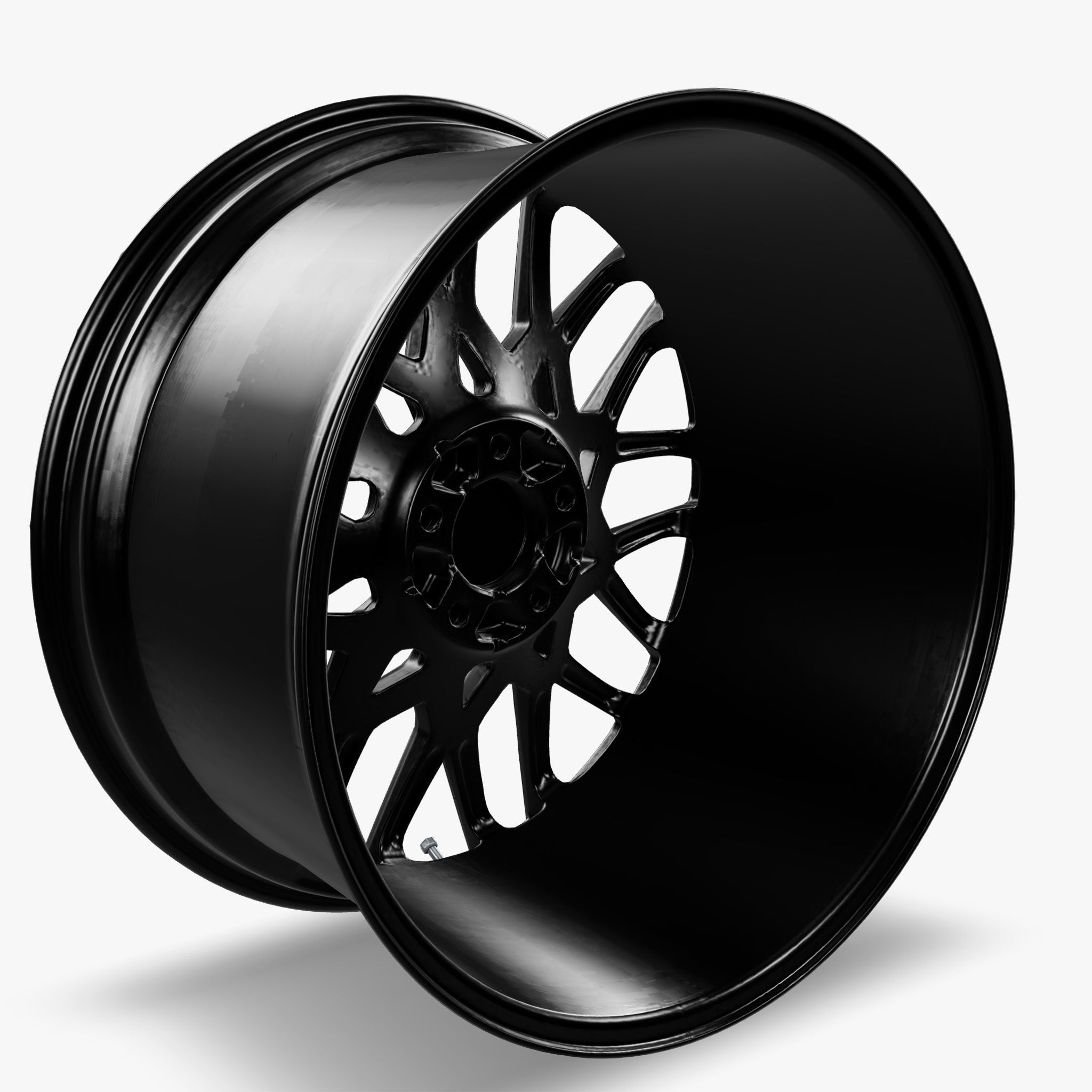 3D model American Racing AR924 Crossfire Wheel Satin Black VR / AR ...