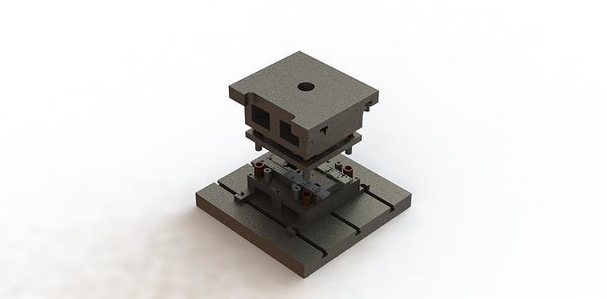 Estampo de Corte Progressivo Progressive Cut Stamp 3D model | CGTrader