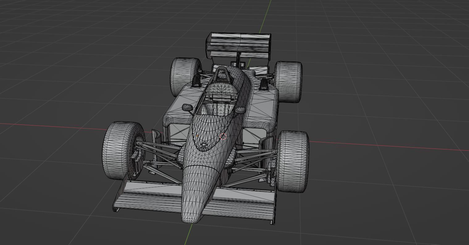 3D model Lotus 98T Low Poly PRINT AND 3D MODEL RACE CAR FORMULA 1 VR ...
