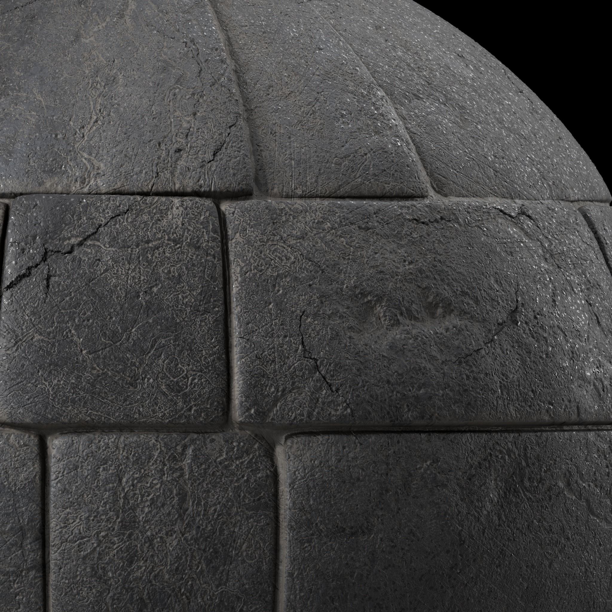 Texture Stone Wall Materials 69- Decorative Stone Sbsar Pbr 4k Seamless ...