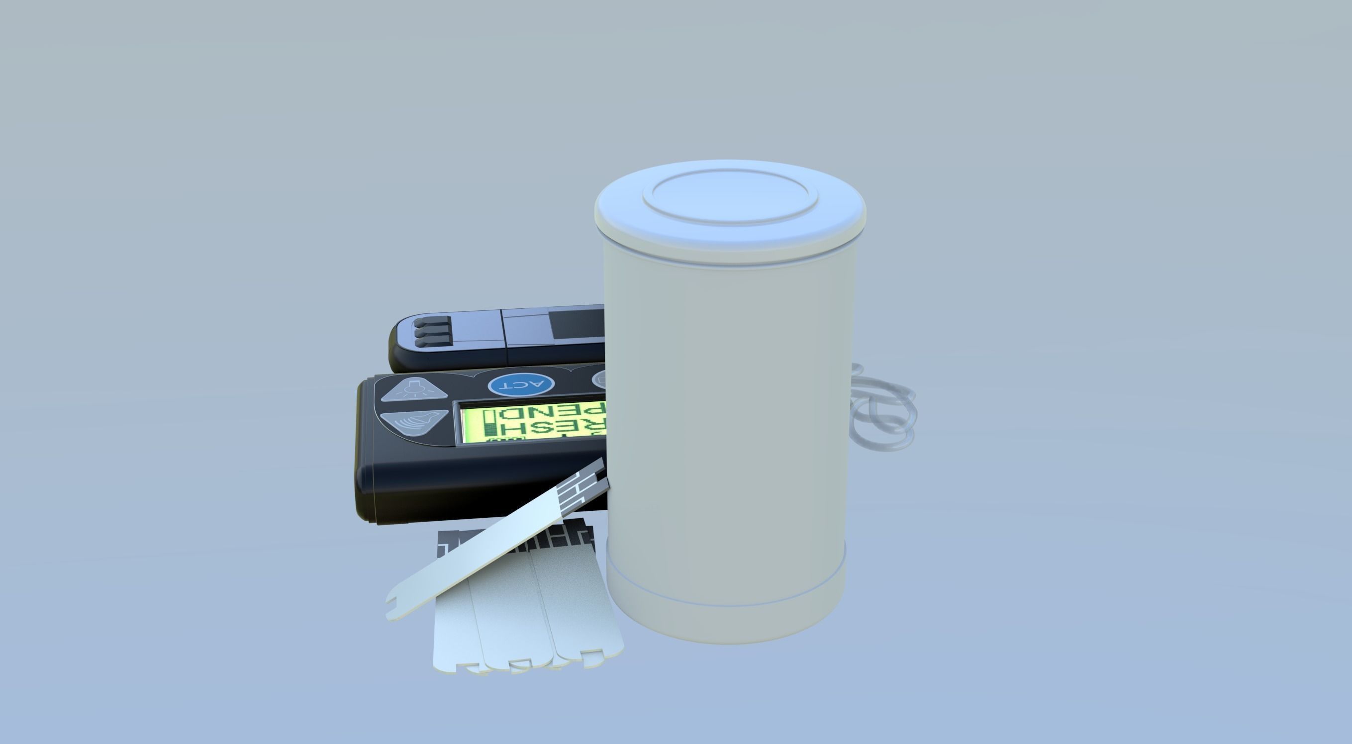 Insulin 3D model | CGTrader