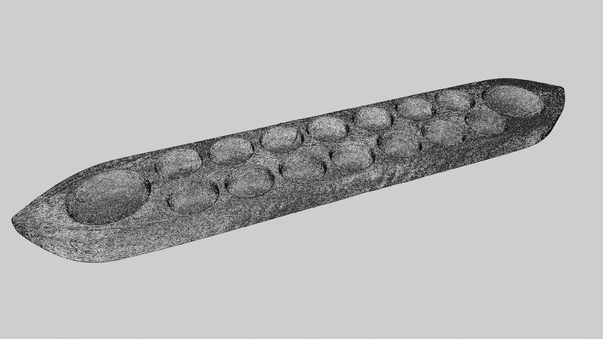 CONGKAK 3D model rigged | CGTrader