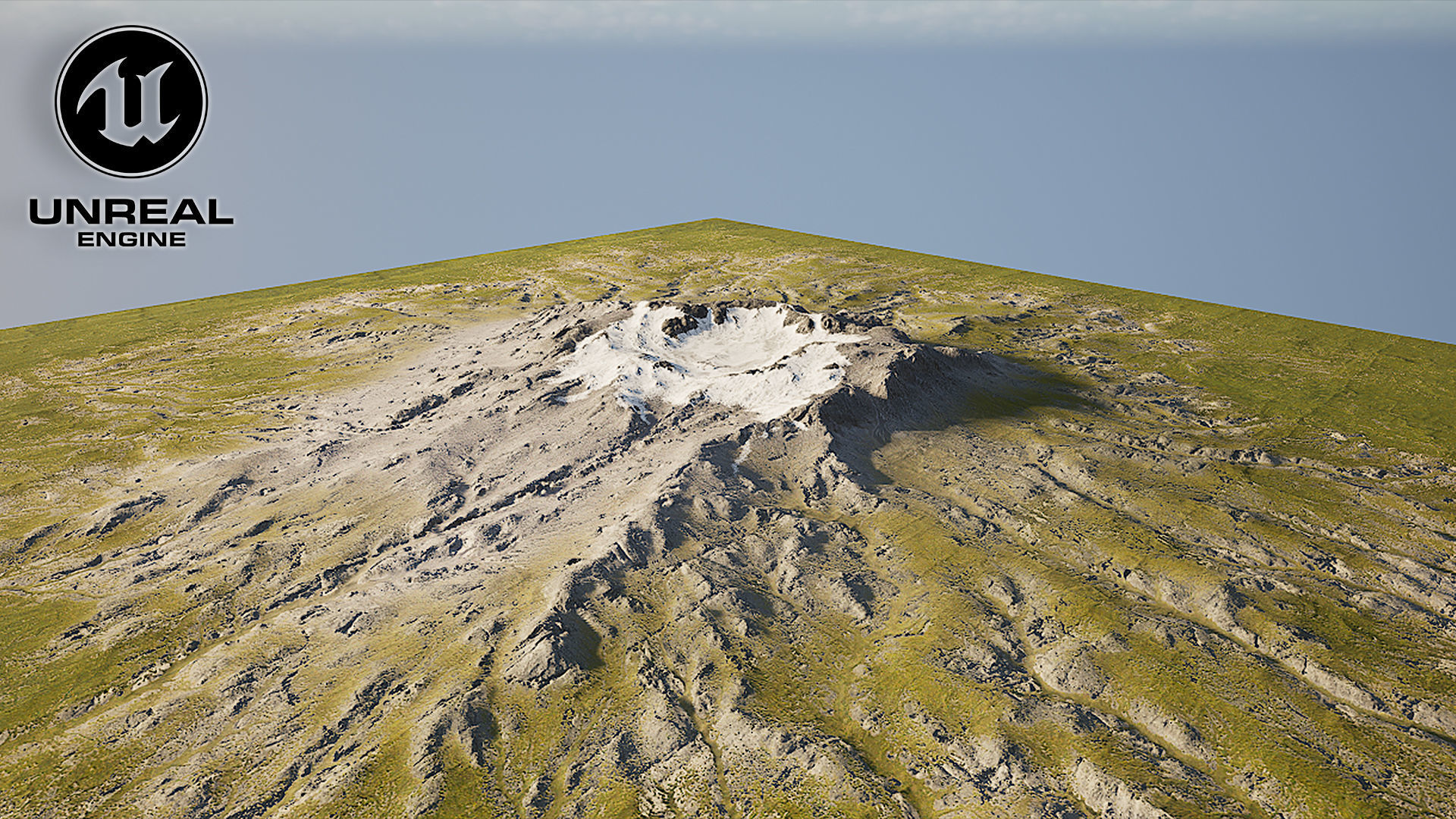 Volcano Mountain Range Version 5 3D model | CGTrader