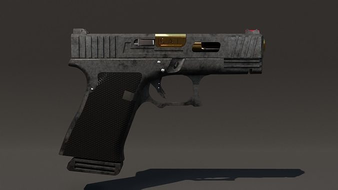 Glock Realistic 3D free VR / AR / low-poly 3D model | CGTrader