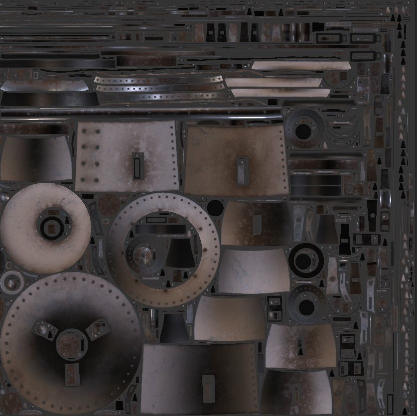 3D model Stylized Flying Machine - 2 texture sets VR / AR / low-poly ...