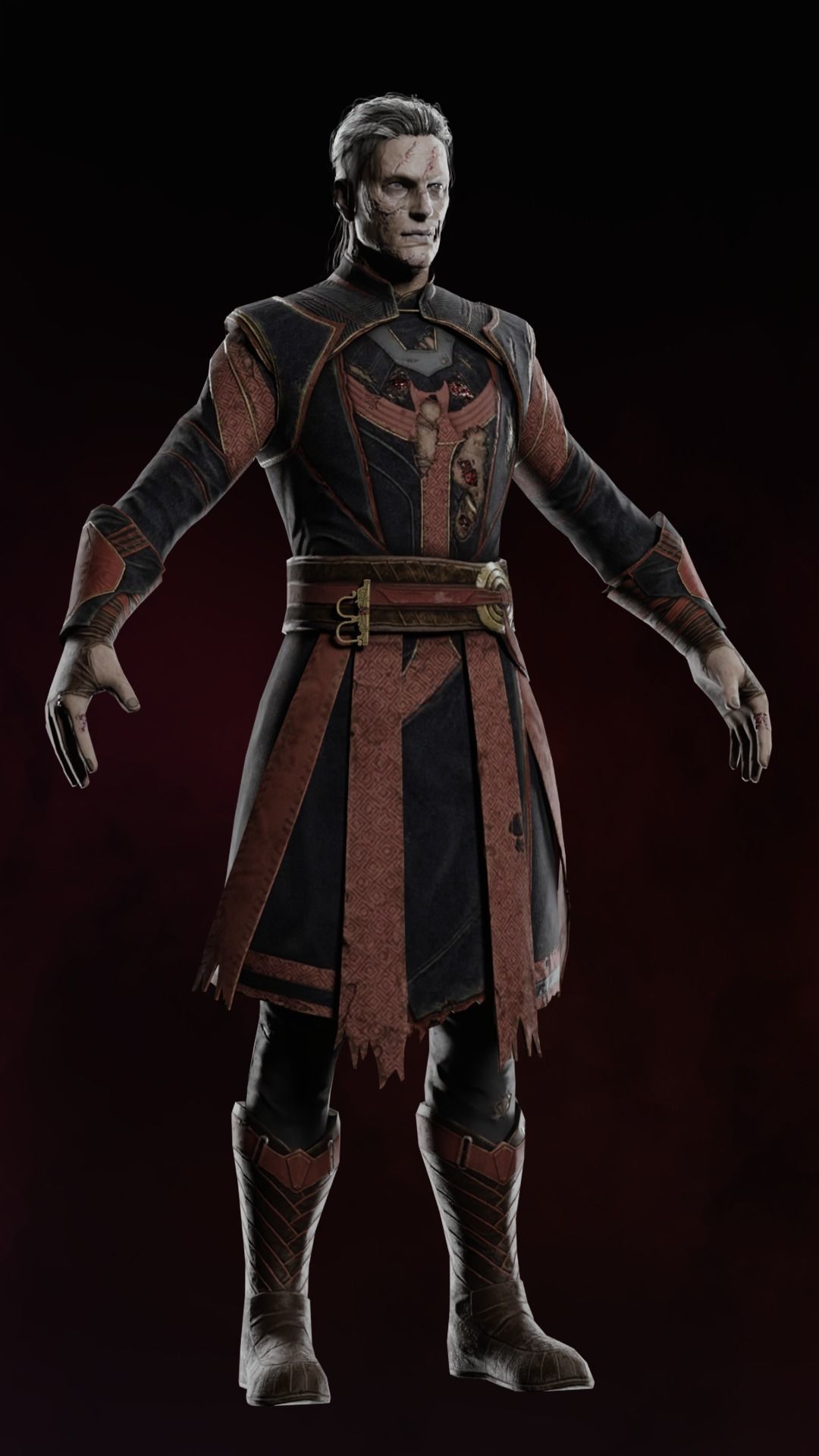 doctor strange model 3D model rigged | CGTrader