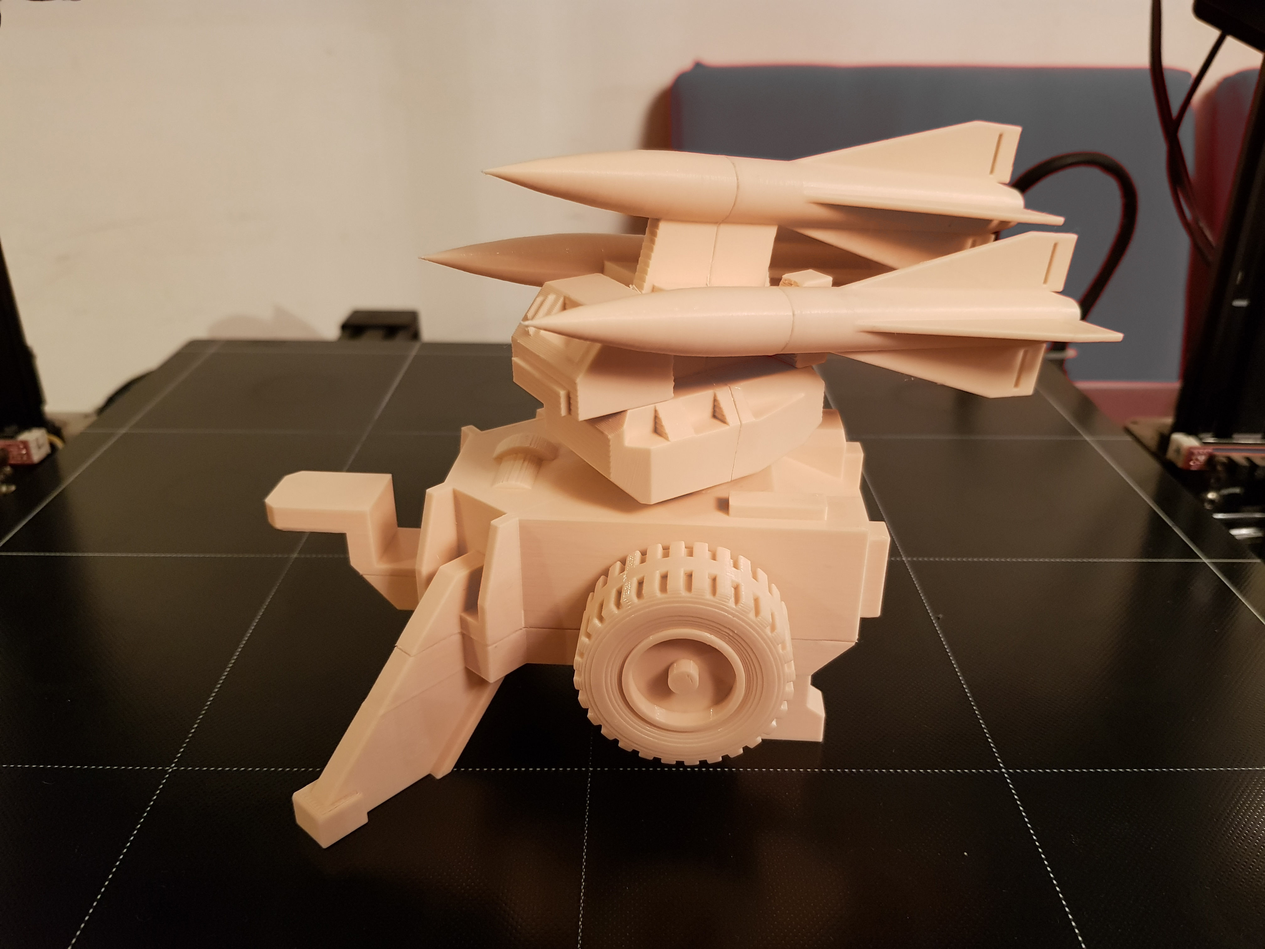 HAWK missiles scale model 3D model 3D printable | CGTrader