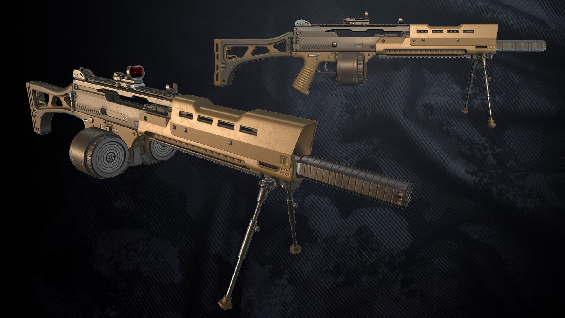 3D model GM 63 Assault Rifle VR / AR / low-poly | CGTrader