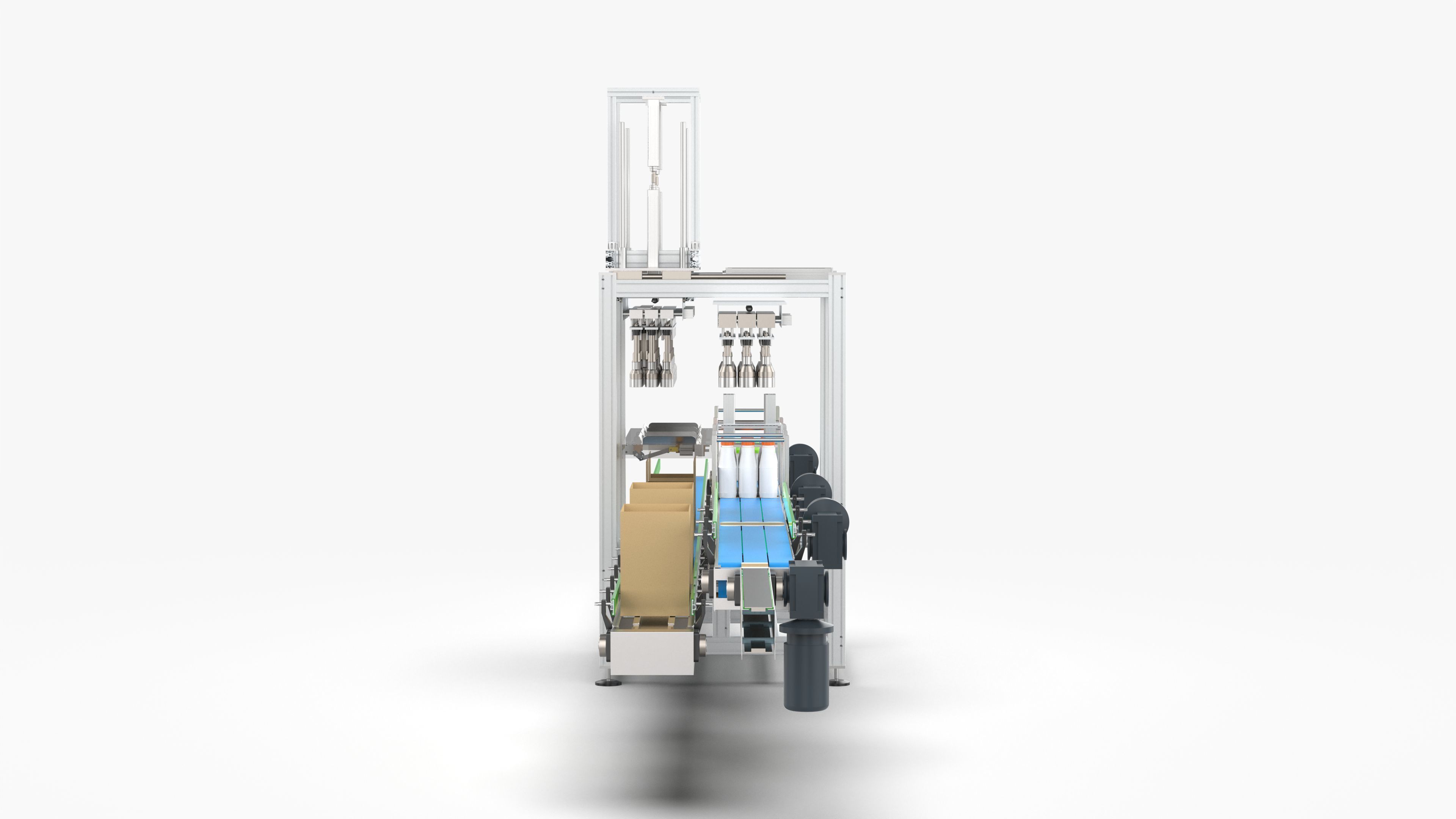 Fully Automatic Box Packing Machine 3D model | CGTrader