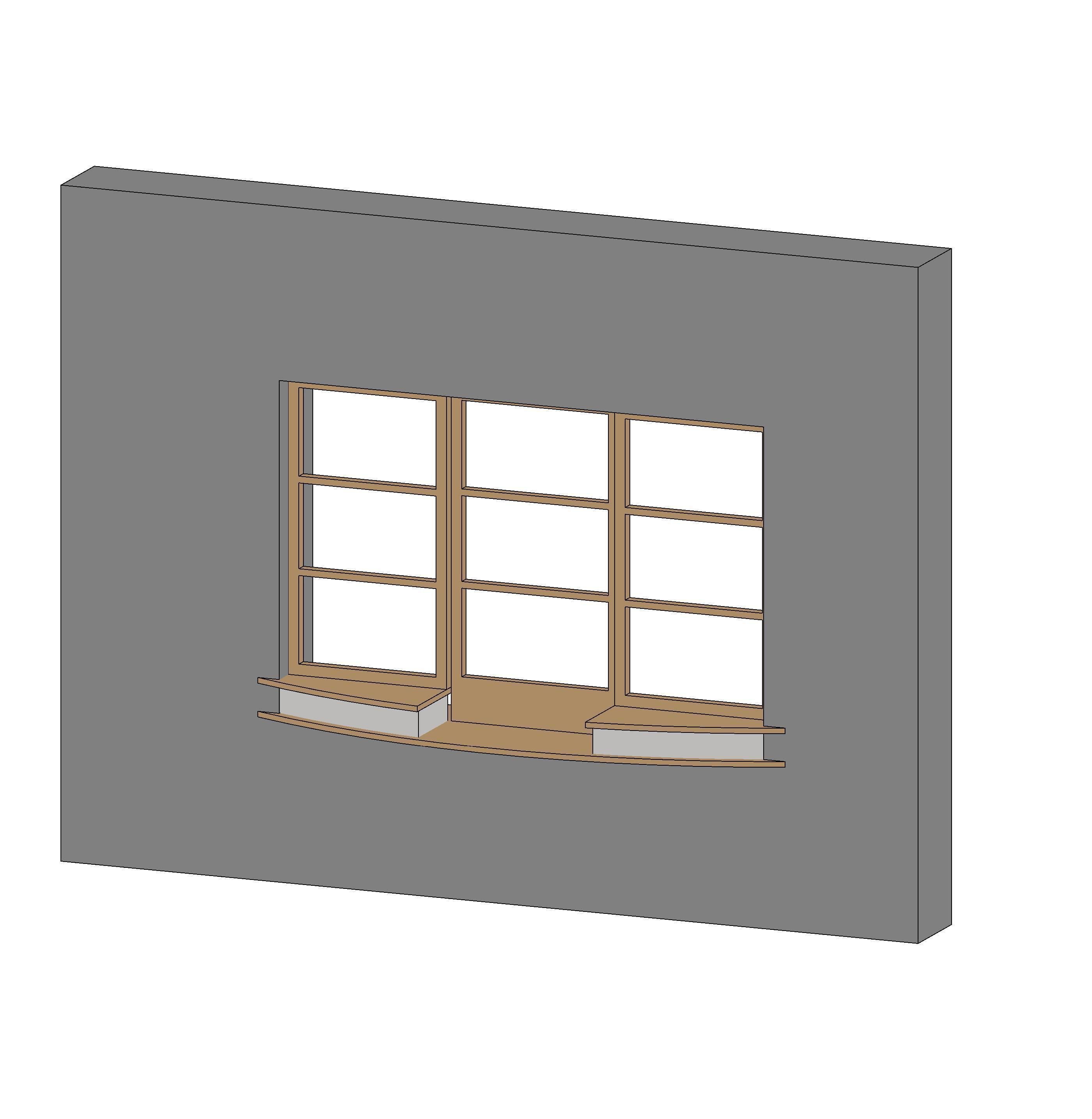 Reception window 3D model | CGTrader