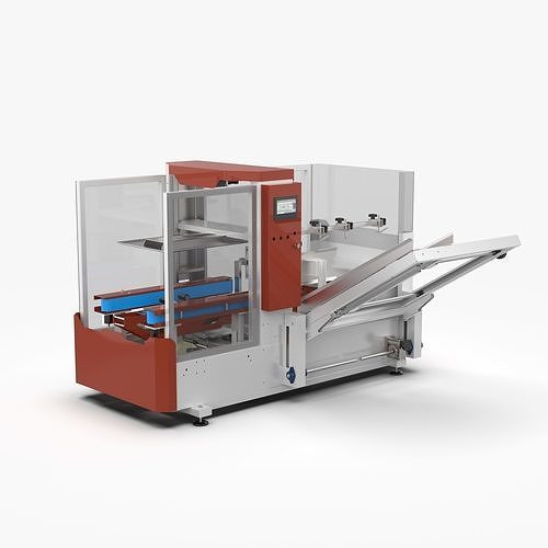 Fully Automatic Box Unpacking Machine 3D model | CGTrader