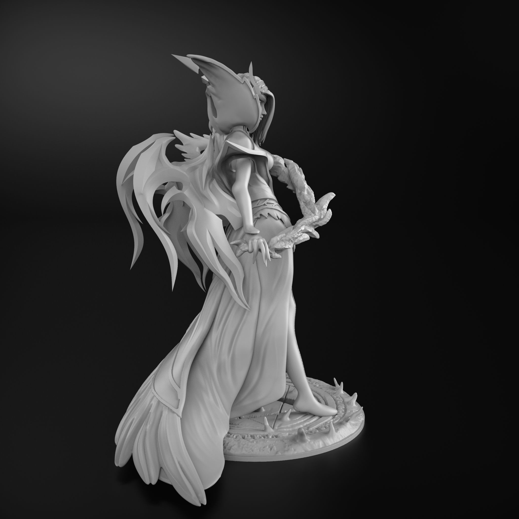 Coven Morgana League of legends 3D Model 3D model 3D printable | CGTrader