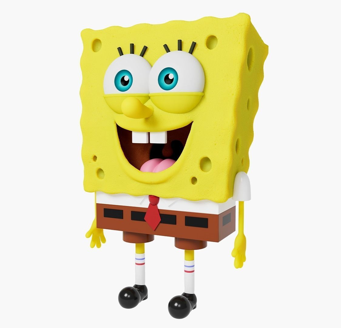 3D model Spongebob VR / AR / low-poly | CGTrader