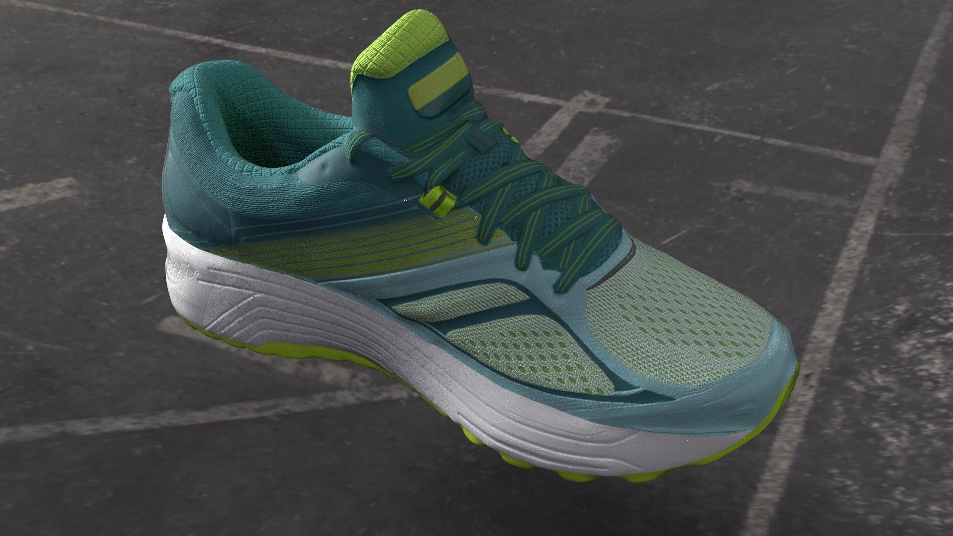 Texture 3d sneaker VR / AR / low-poly | CGTrader
