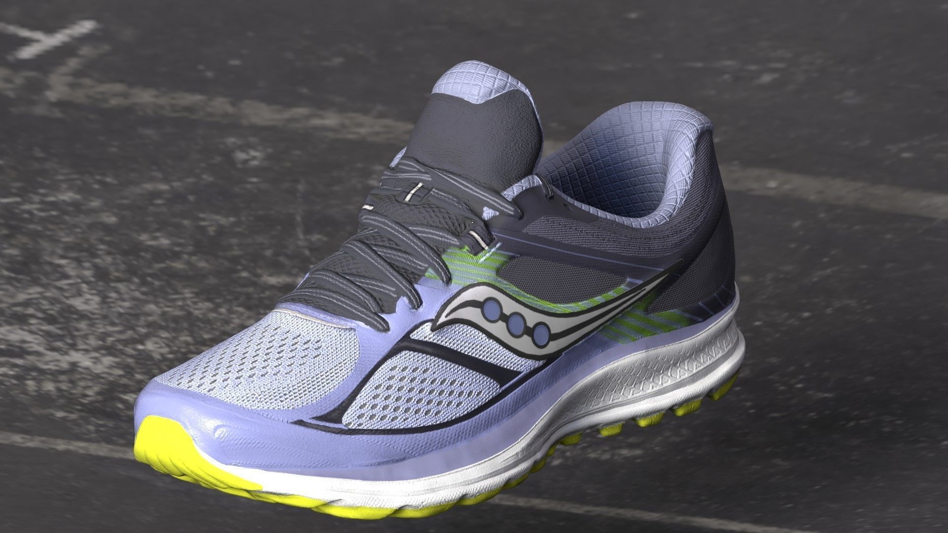 Texture sneaker VR / AR / low-poly | CGTrader