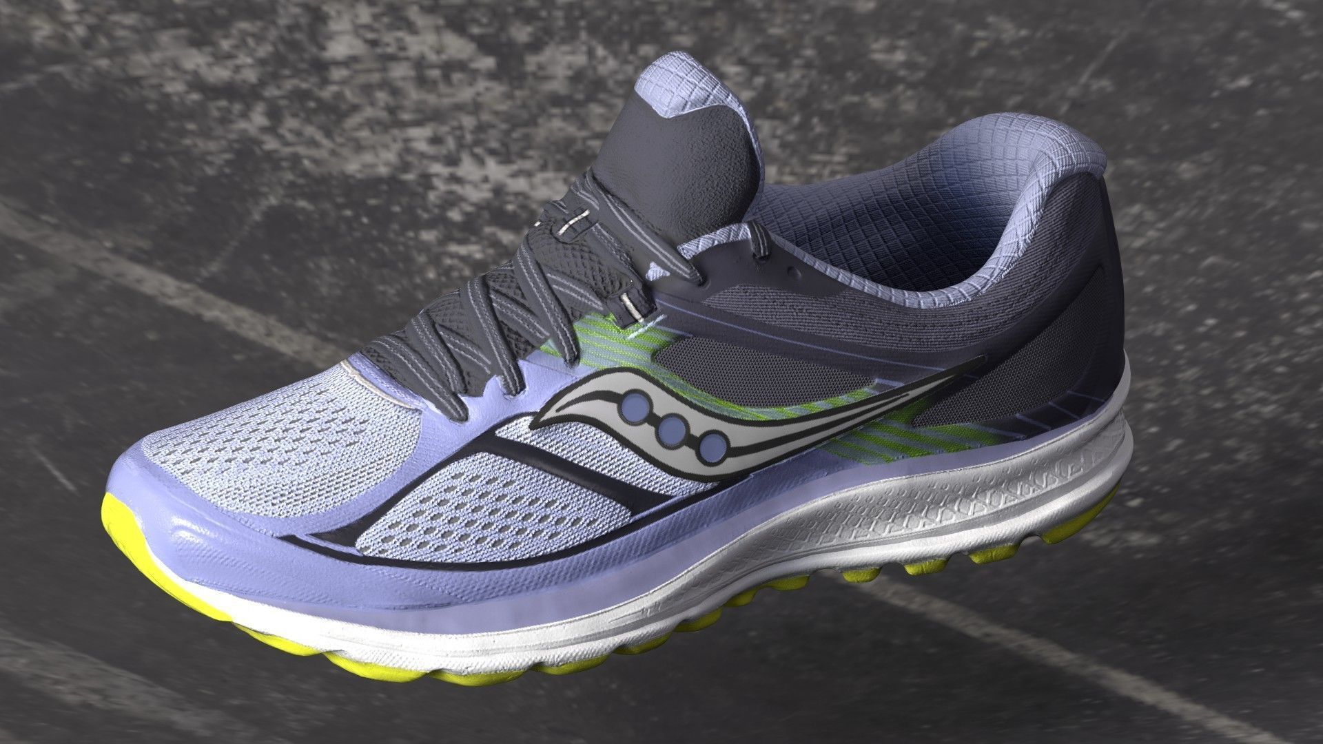 Texture sneaker VR / AR / low-poly | CGTrader