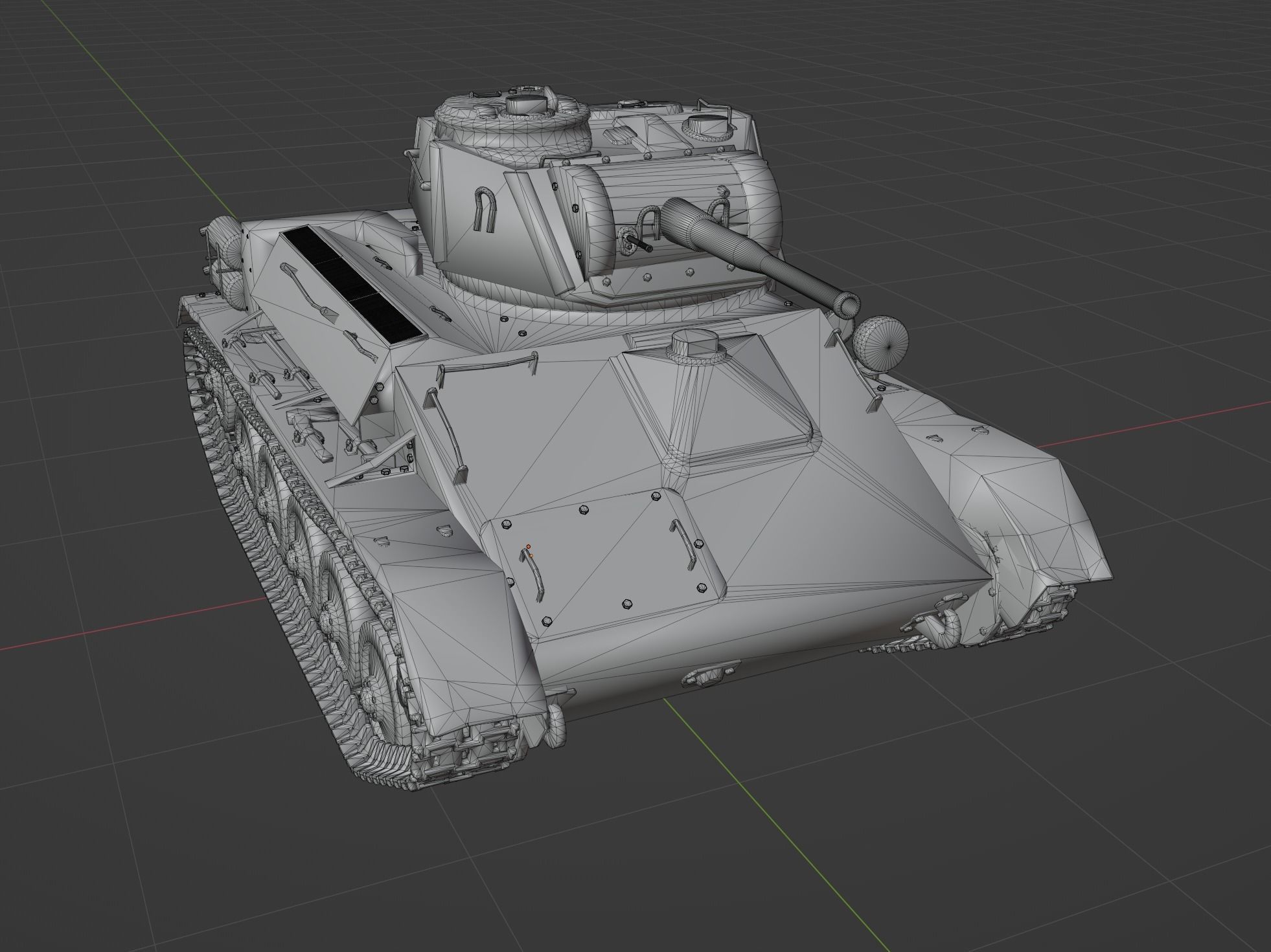 3D model T80 light tank VR / AR / low-poly | CGTrader