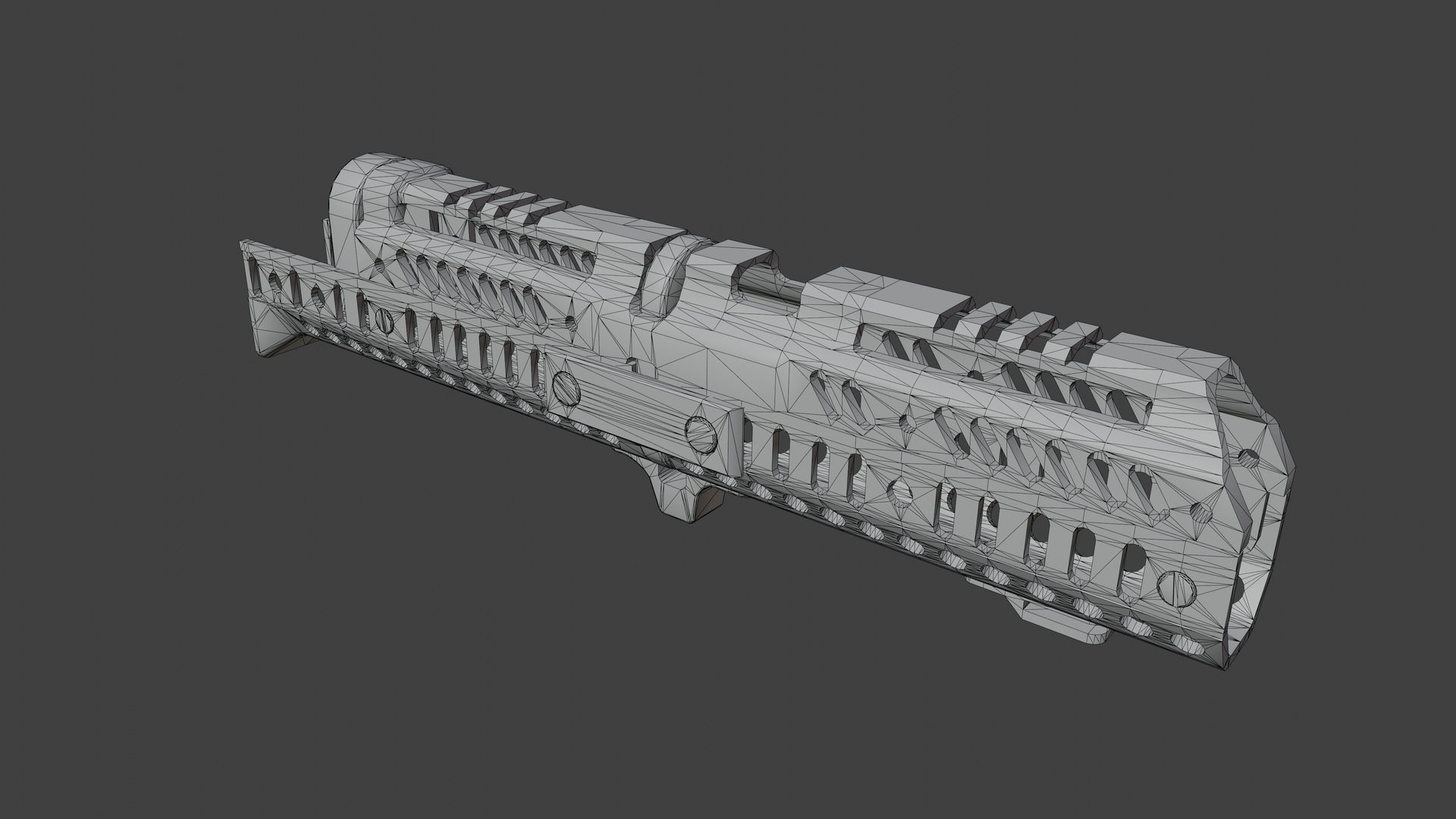 3D model Zenitco Sport 4 Handguard VR / AR / low-poly | CGTrader
