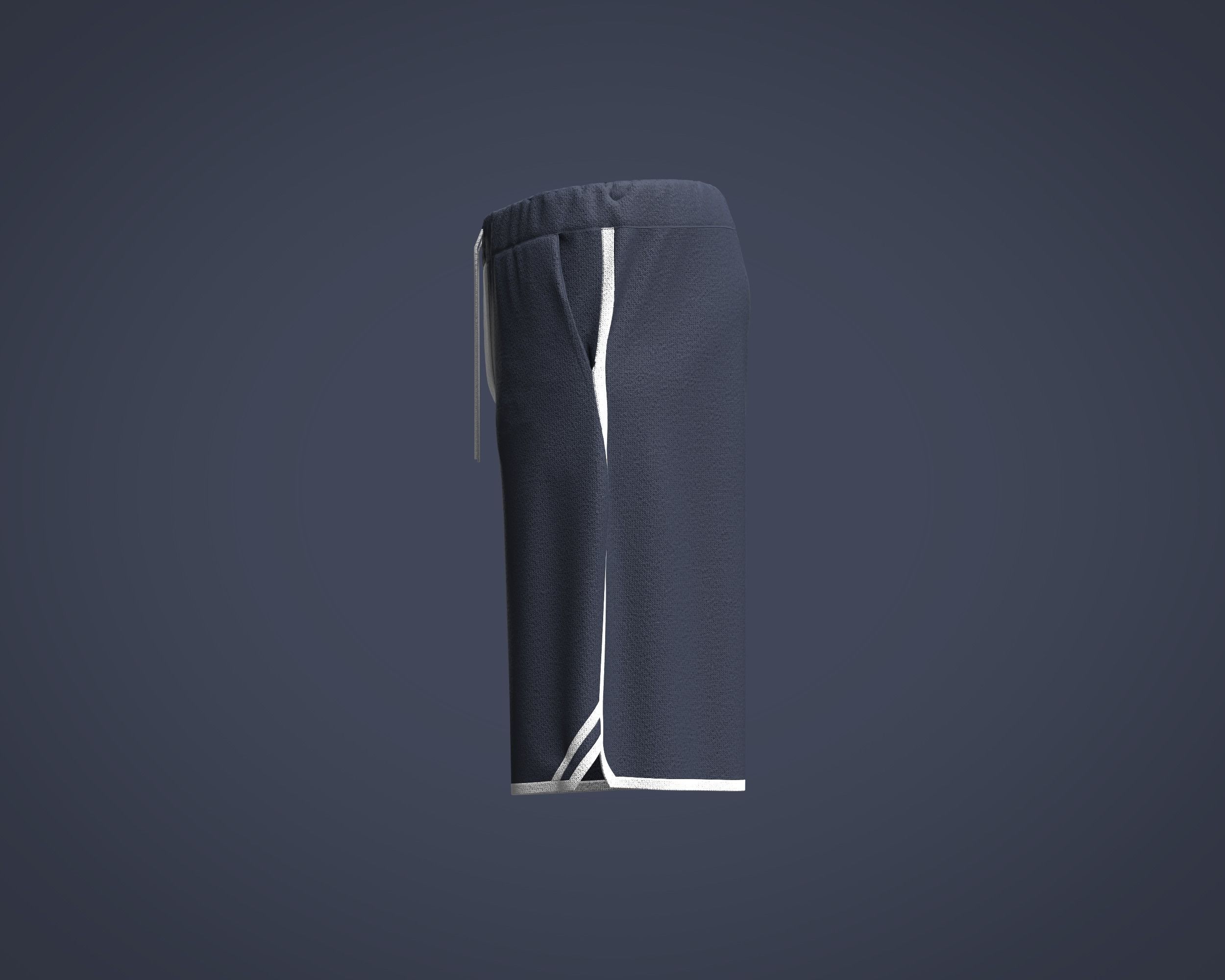 Baseball short 3D model | CGTrader