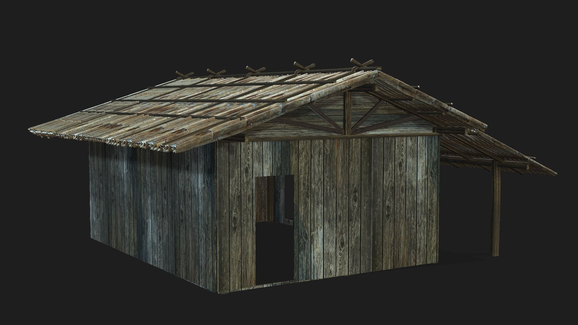 Hmong House 3D 3D model | CGTrader