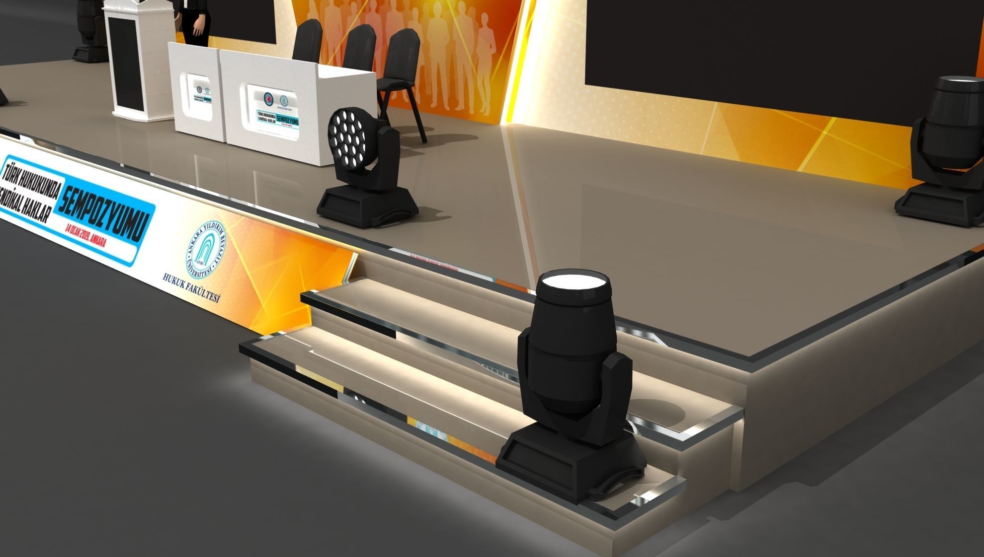 Session Stage 83 3D model | CGTrader