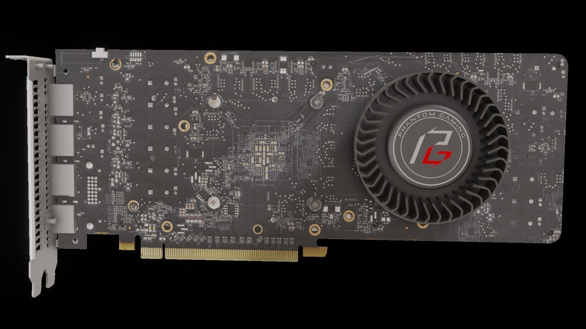PG X RADEON RX VEGA 56 8G Graphics Card GPU 3D model | CGTrader