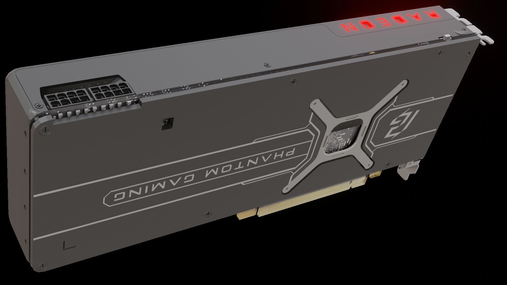 PG X RADEON RX VEGA 56 8G Graphics Card GPU 3D model | CGTrader